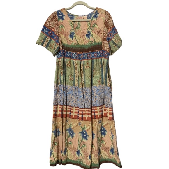 Vintage | Dresses | Vintage Vermont Country Store Mumu Dress | Poshmark